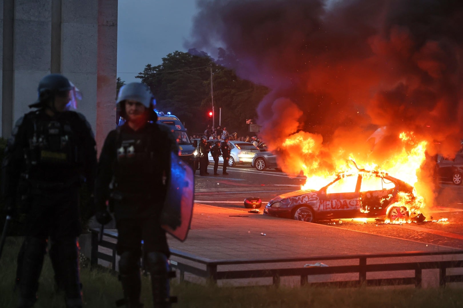 Paris police detain 45 after violence during Champions League title ...