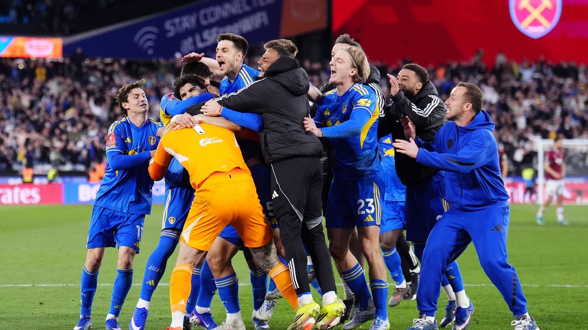 Leeds win shootout to seal semi-final spot after last-gasp West Ham ...