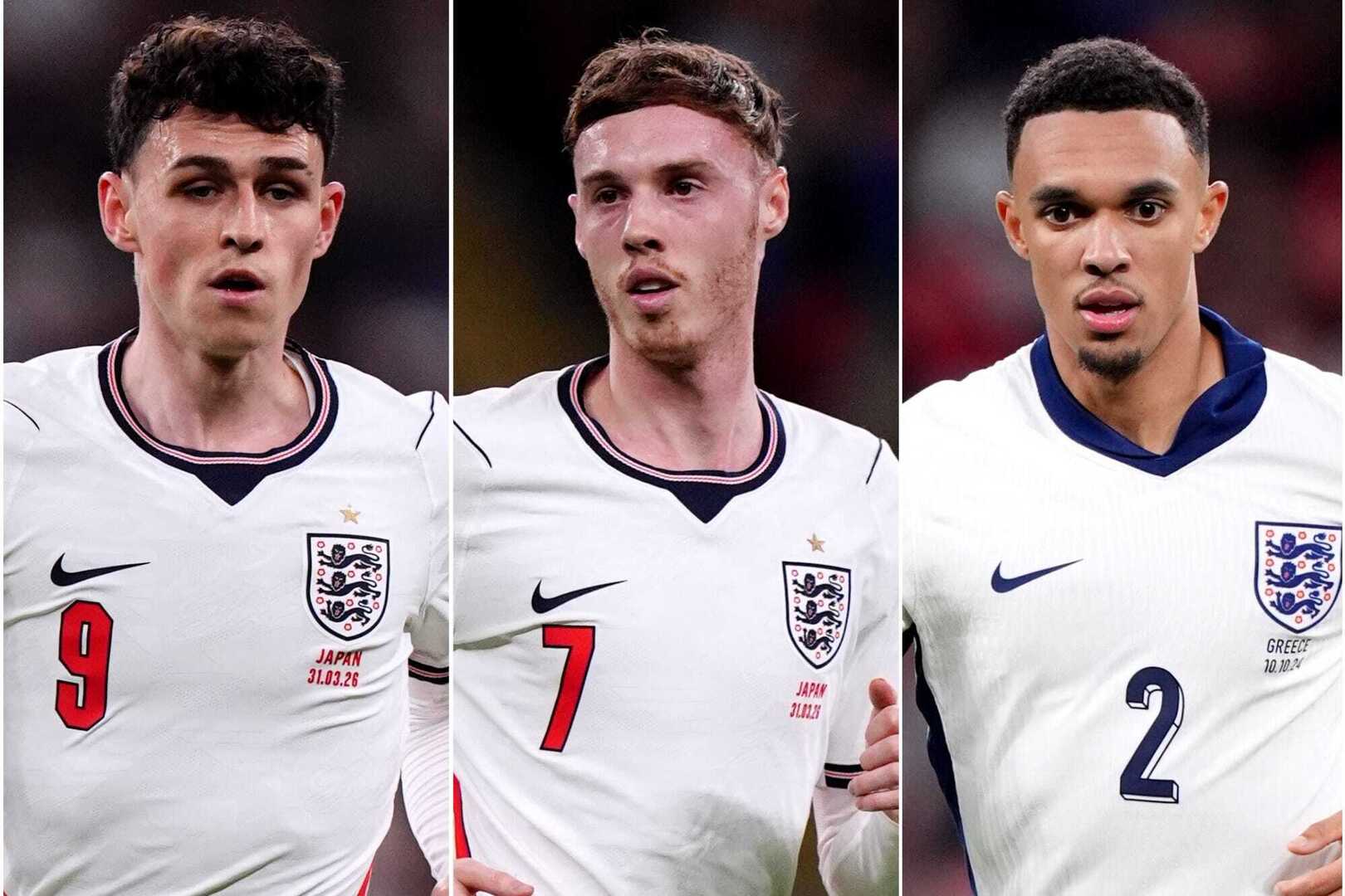 England World Cup squad: Foden, Palmer and Alexander-Arnold miss out ...