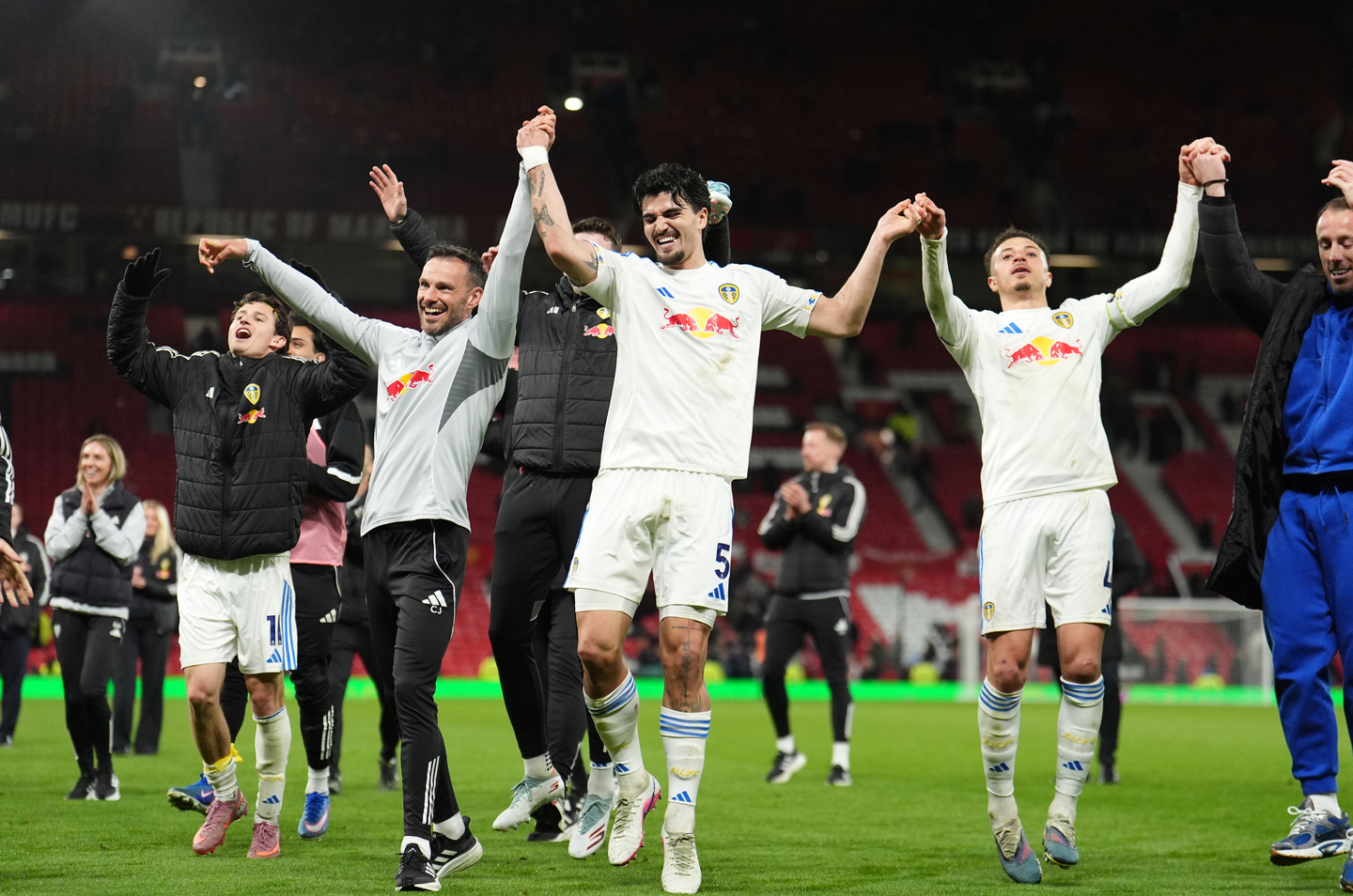 Noah Okafor brace helps Leeds end Manchester United hoodoo at Old ...