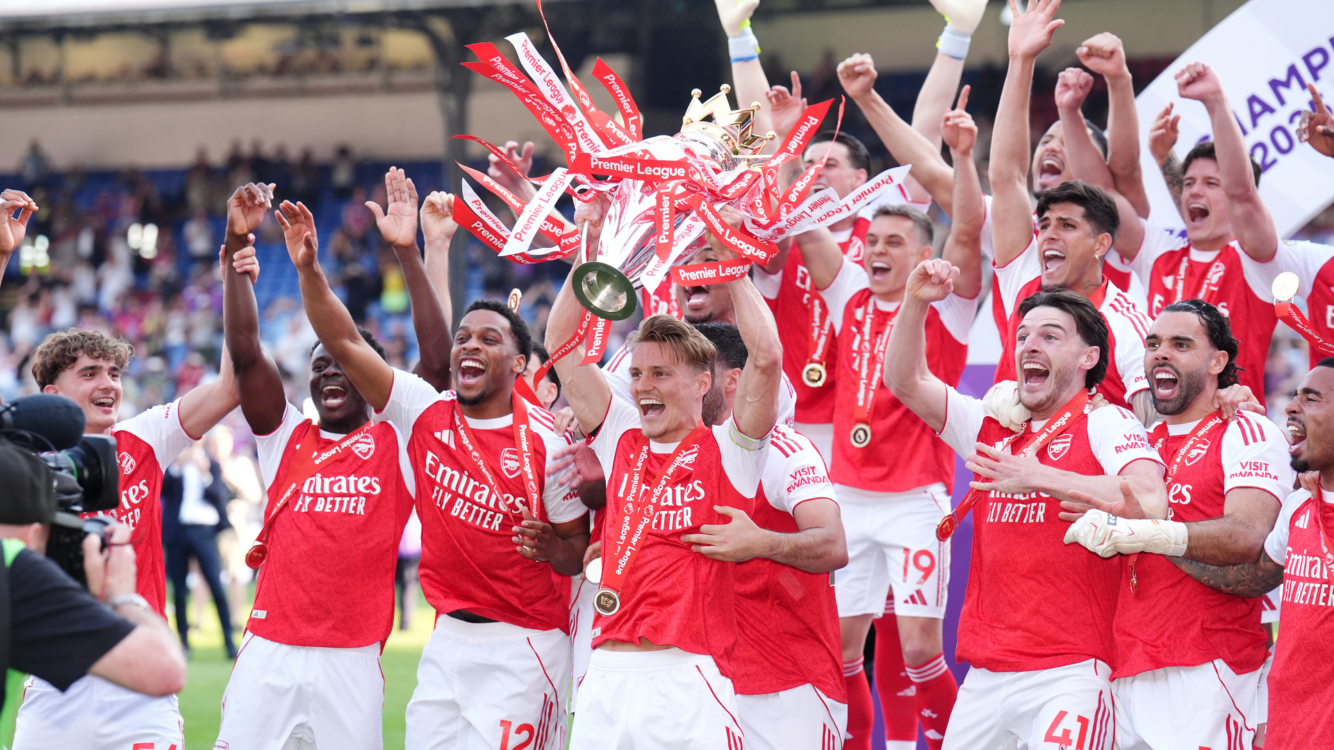 Emotional Mikel Arteta thrilled by way Arsenal became Premier League ...