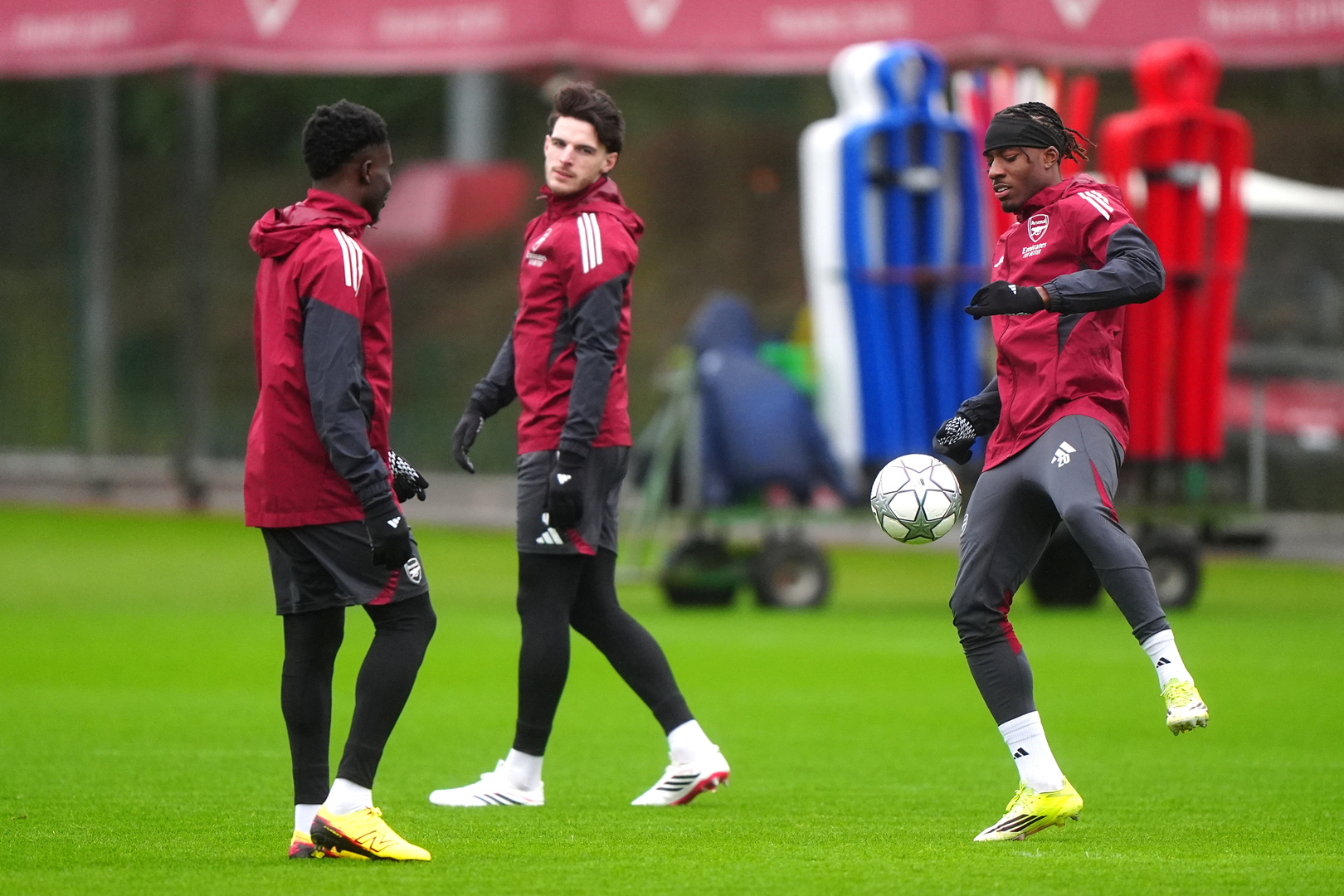 Declan Rice and Bukayo Saka were ‘desperate’ to play for England ...