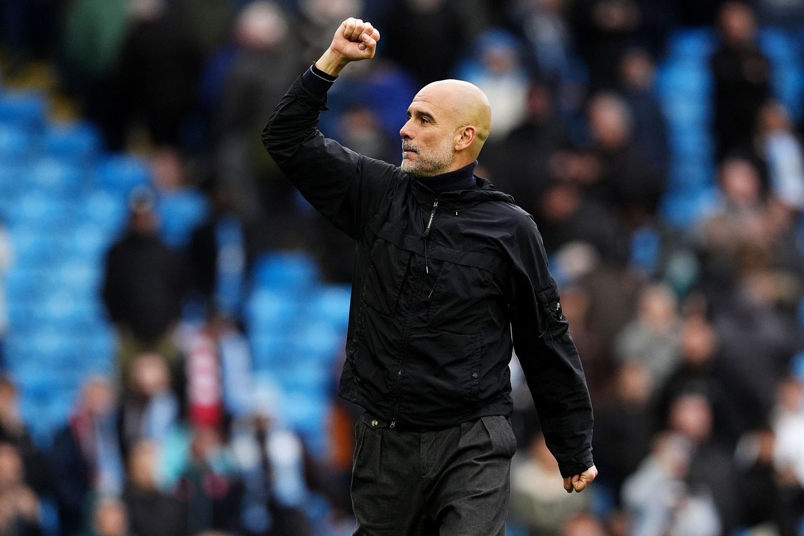 Pep Guardiola is a happy Hammer as Manchester City seek title favour ...
