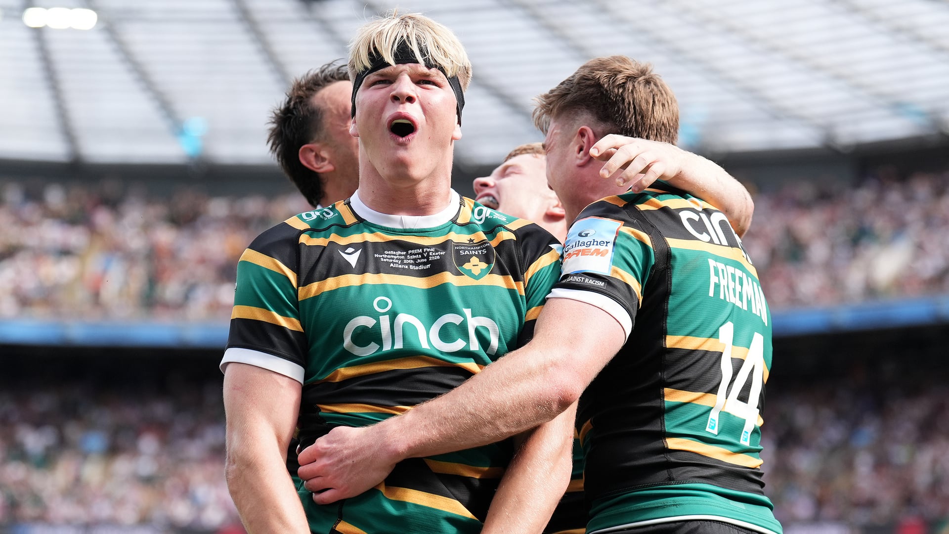 Northampton secure Gallagher Prem with comeback victory over Exeter ...